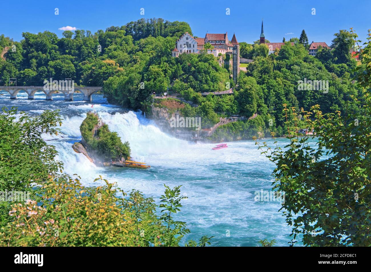Rhine Falls with Laufen Castle and round trip boat, Neuhausen am ...