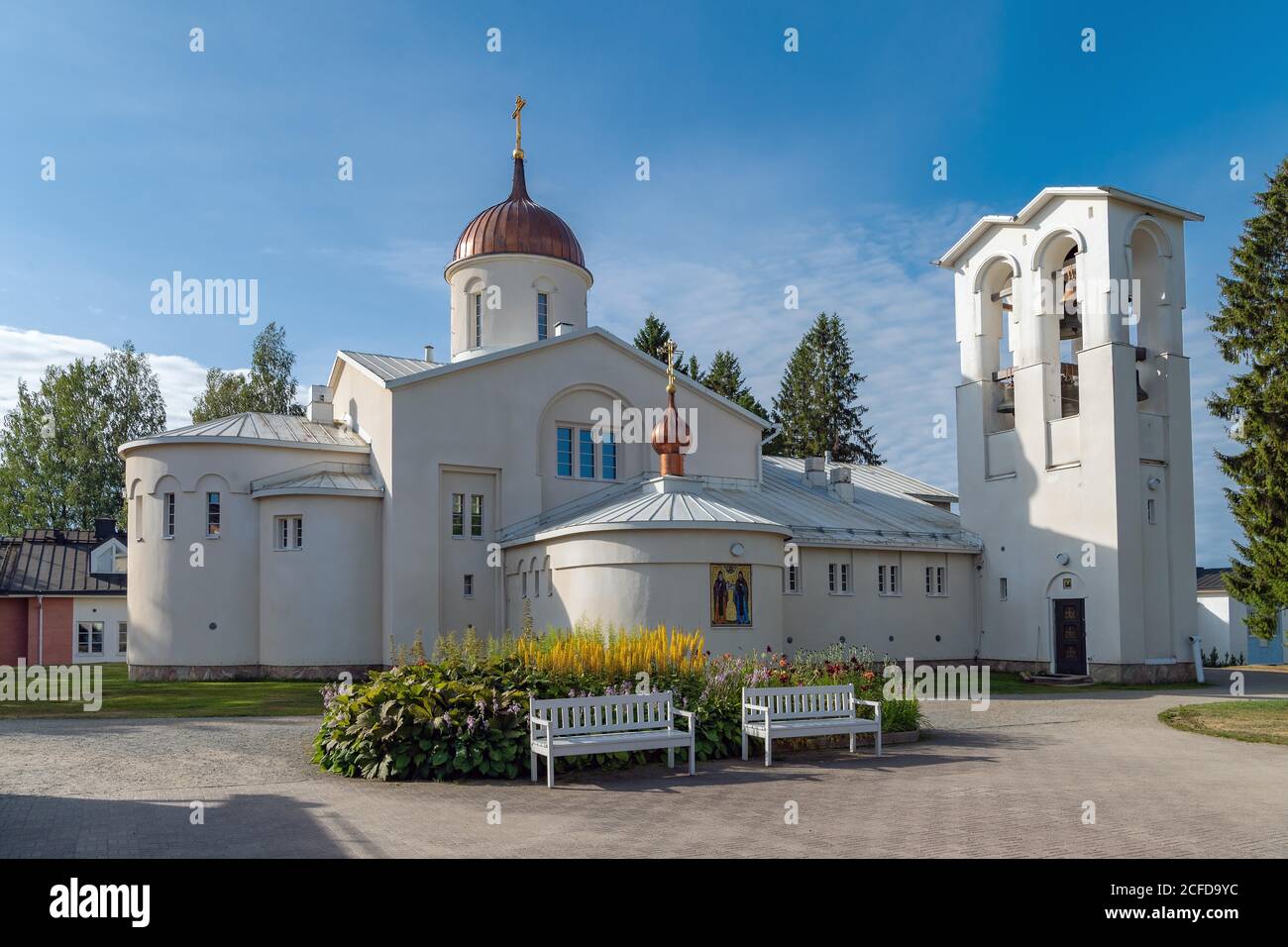 Uusi valamo church monastery finland hi-res stock photography and ...