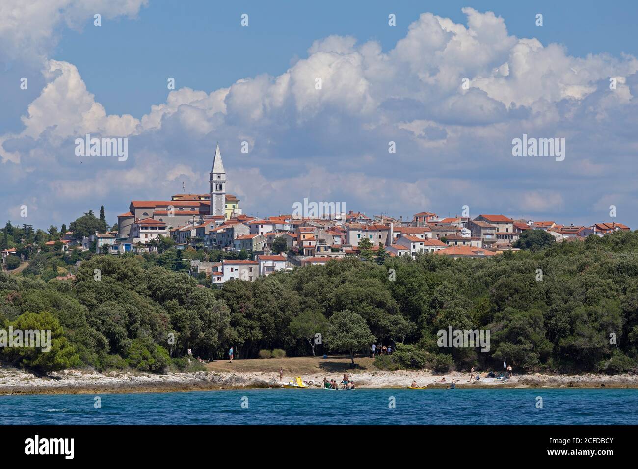Old town of Vrsar, Istria, Croatia Stock Photo - Alamy
