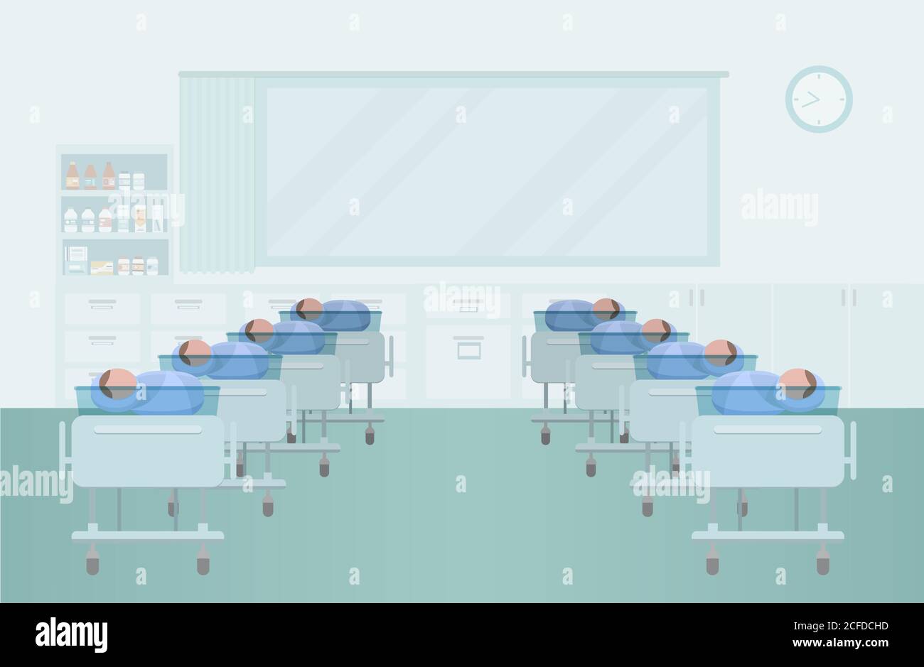 Babies ward hospital Stock Vector Images - Alamy