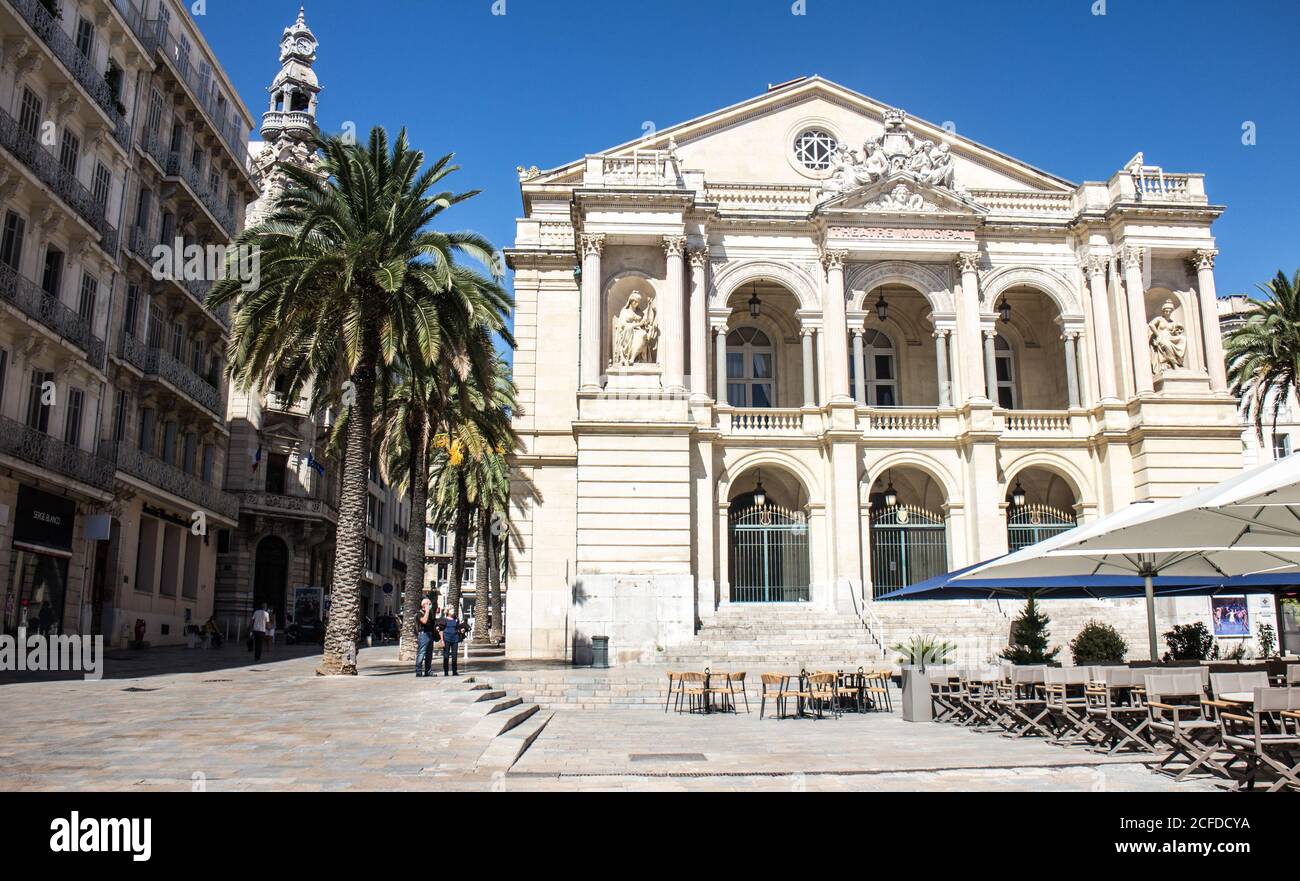 Toulon (Var,France) Theatre et Opéra 1862 architecte Léon Feuchère ...