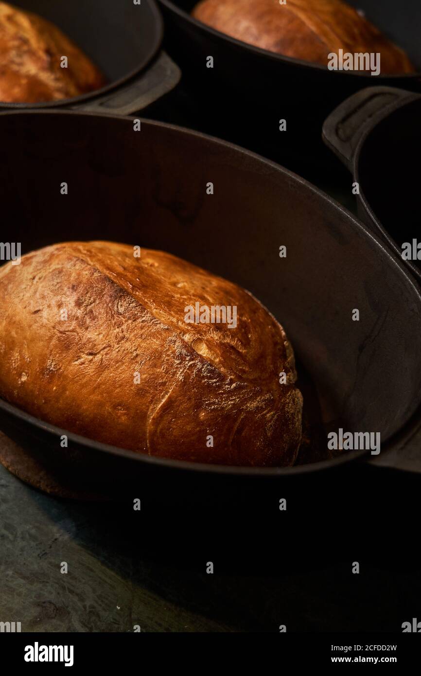 Bread forms in bakery high hi-res stock photography and images - Alamy