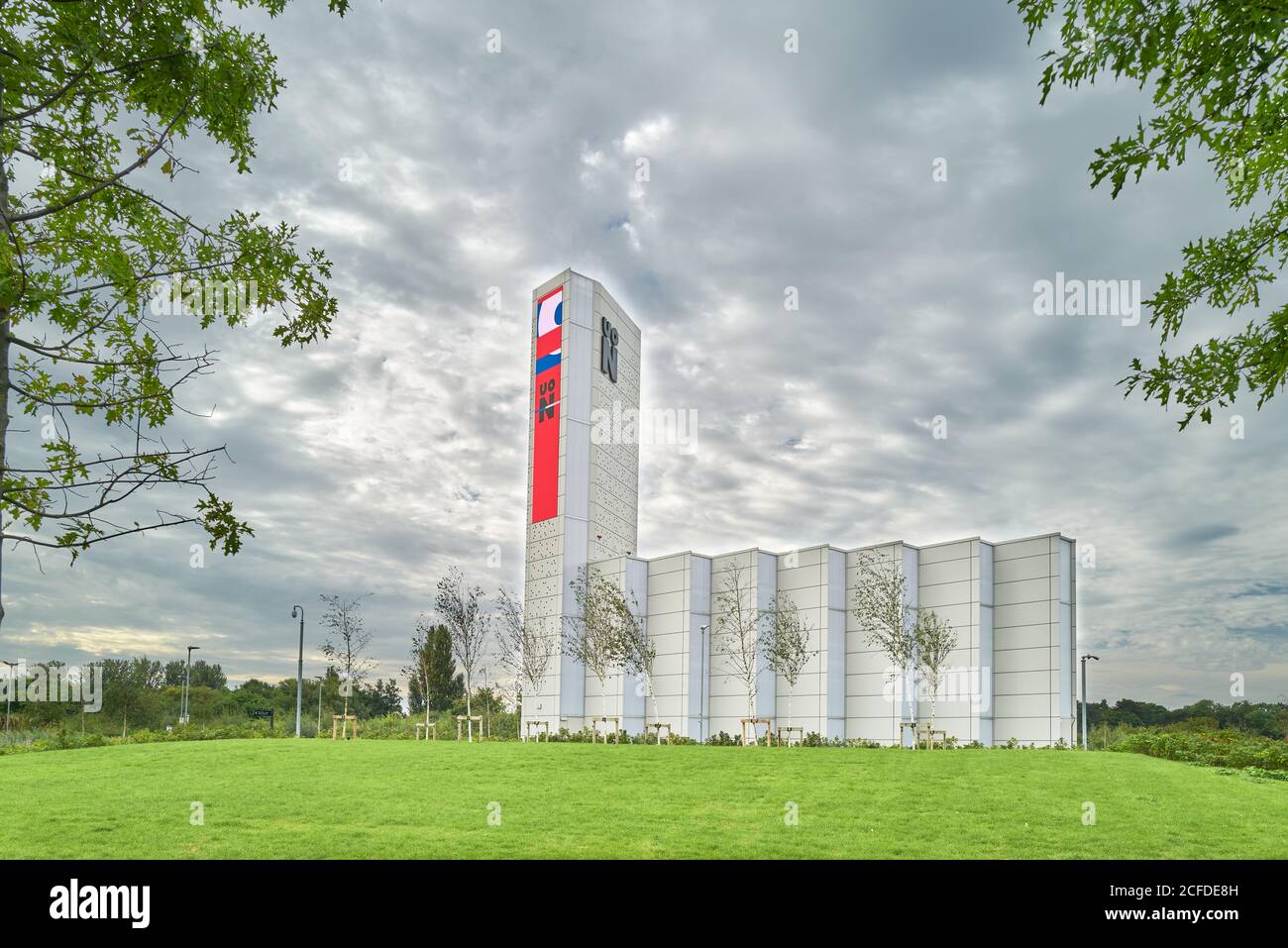 Energy Centre building at the Riverside campus of the University of ...