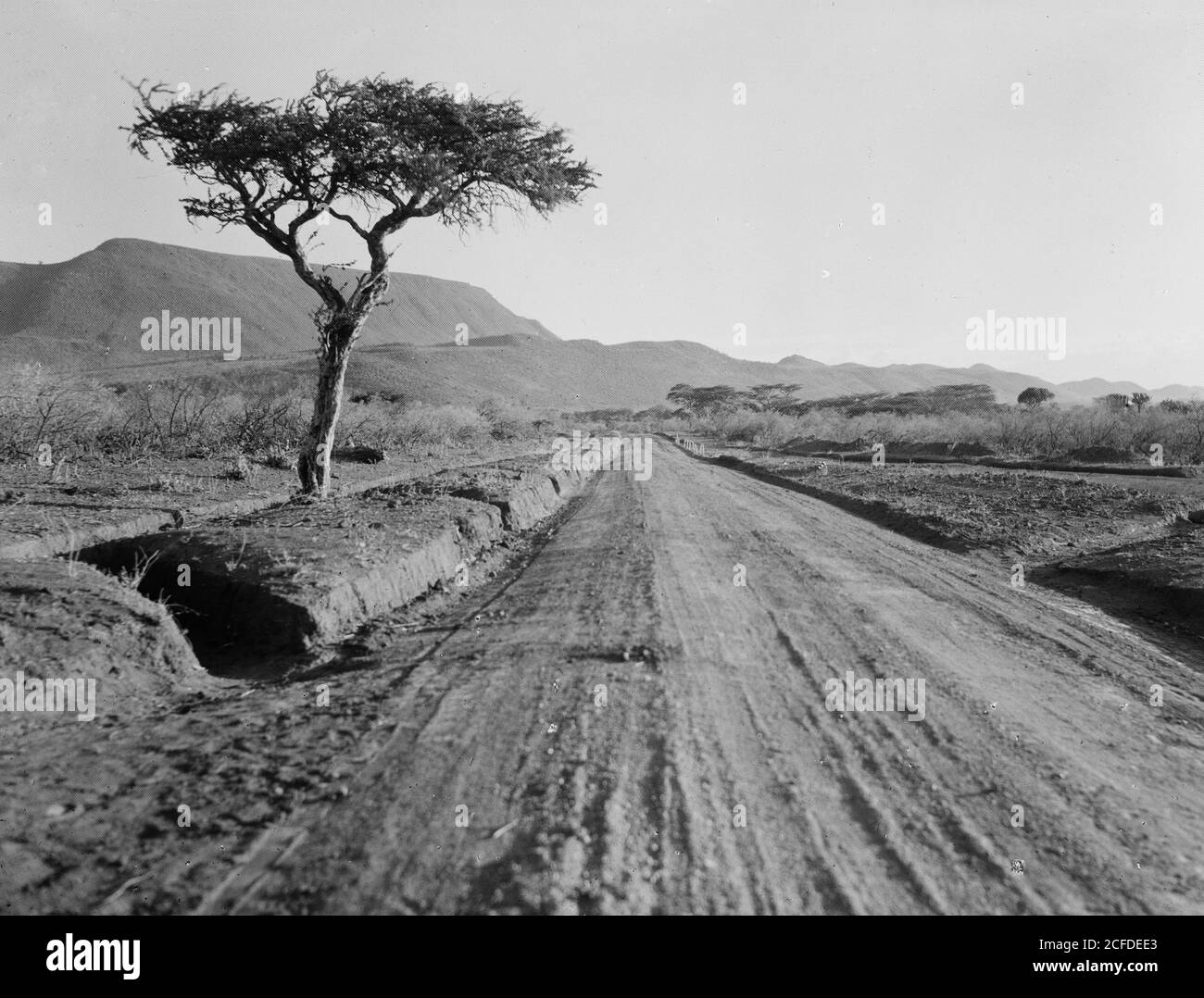 Original Caption: Kenya Colony. Rift Valley and en route to Nairobi ...