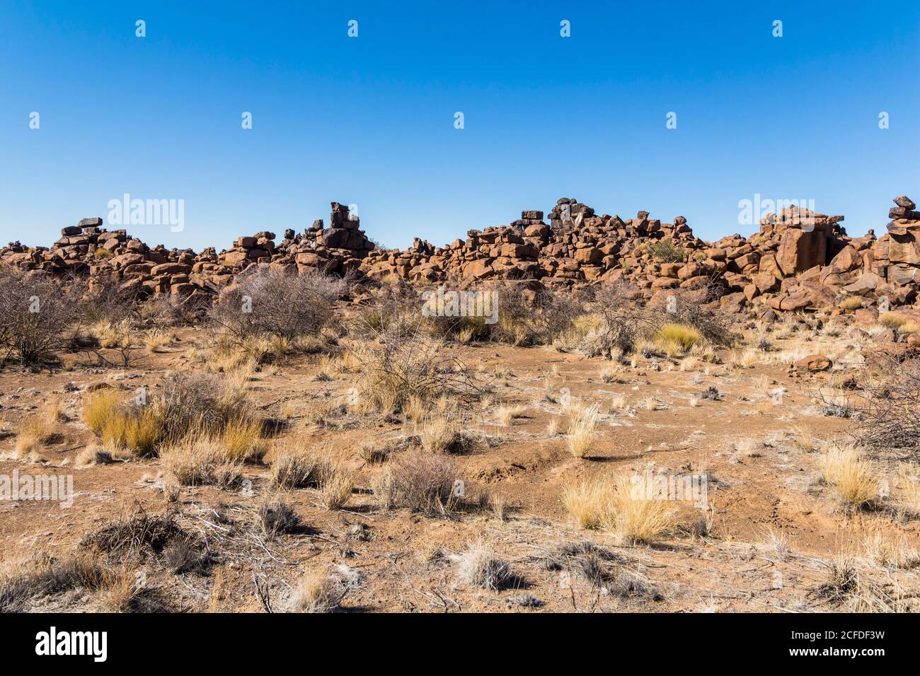 "Giant's Playground" rock formations at Quiver Tree Forest Rest Camp ...