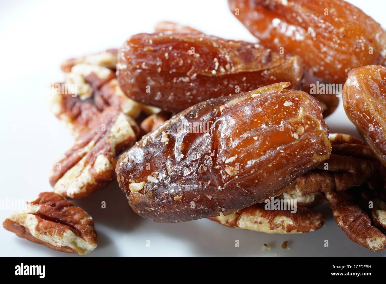Closeup shot of dry dates Stock Photo - Alamy