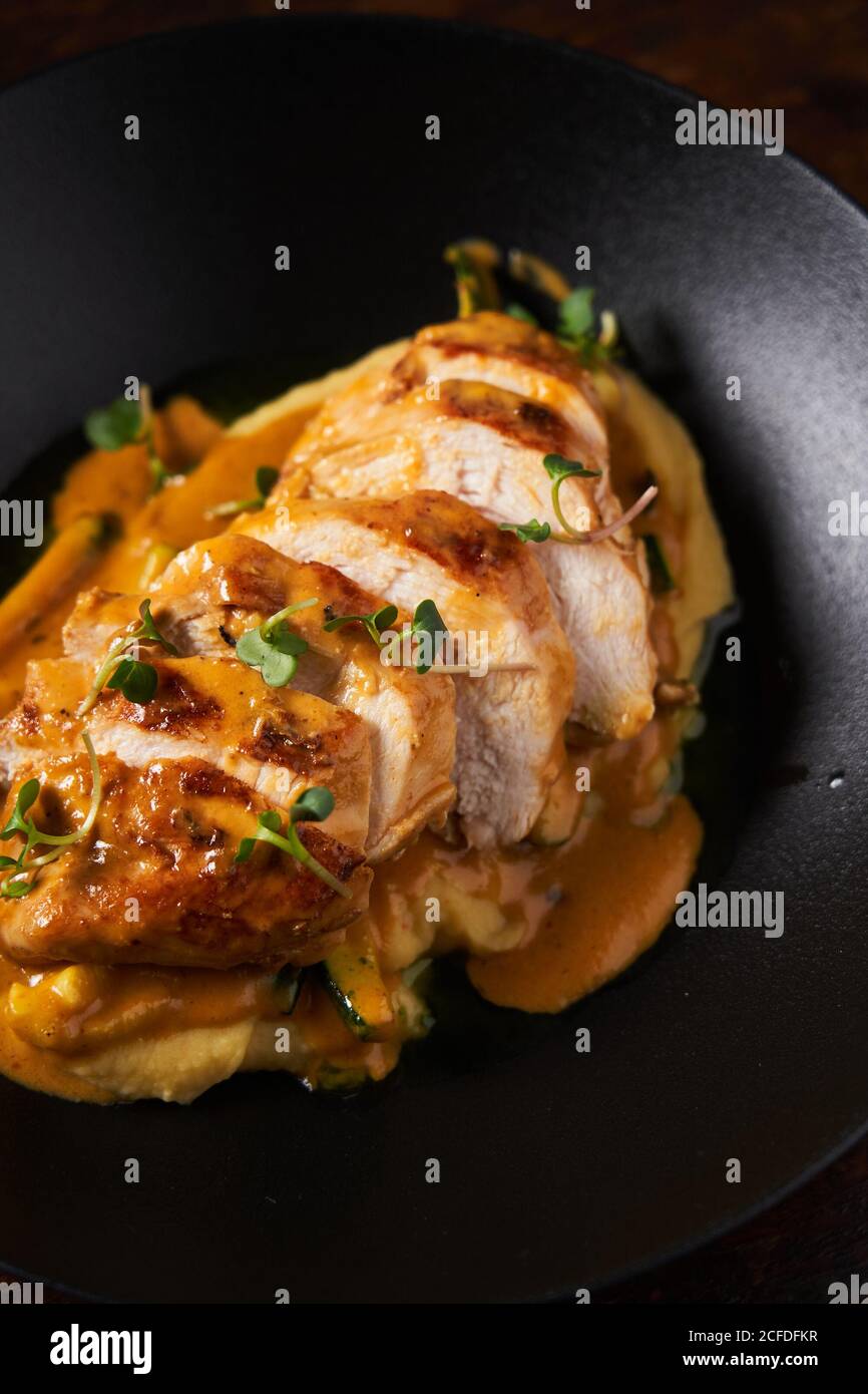 Modern sauce hi-res stock photography and images - Alamy