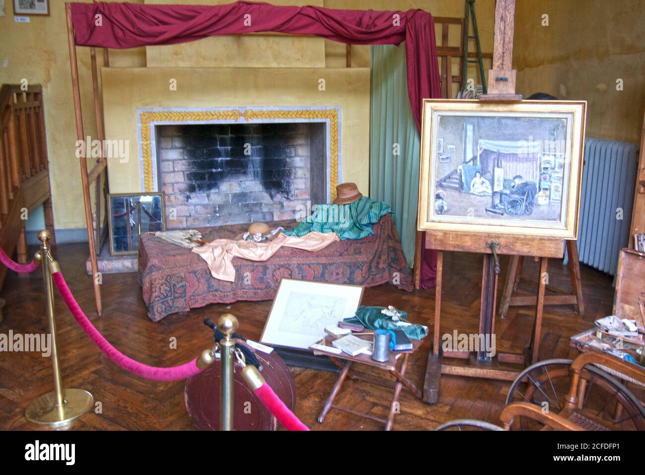 The Renoir Museum on the estate in Les Collettes. The artist's painting ...