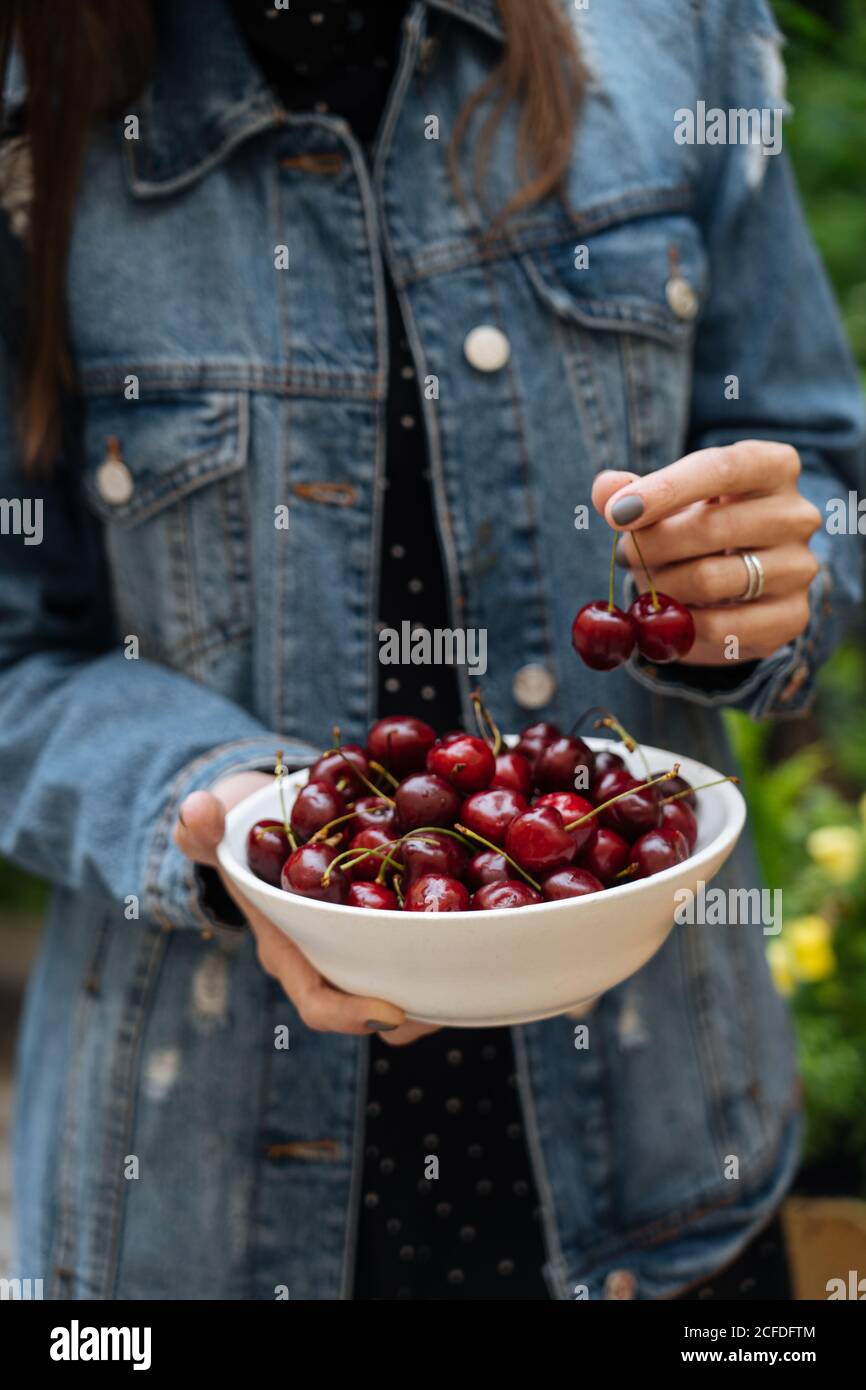 Cherry lady hi-res stock photography and images - Alamy