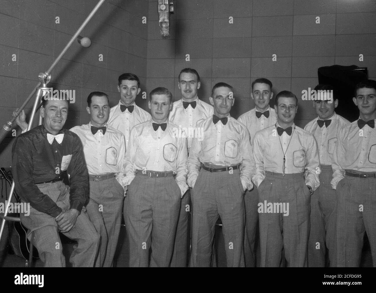 Band without instrument Black and White Stock Photos & Images - Alamy