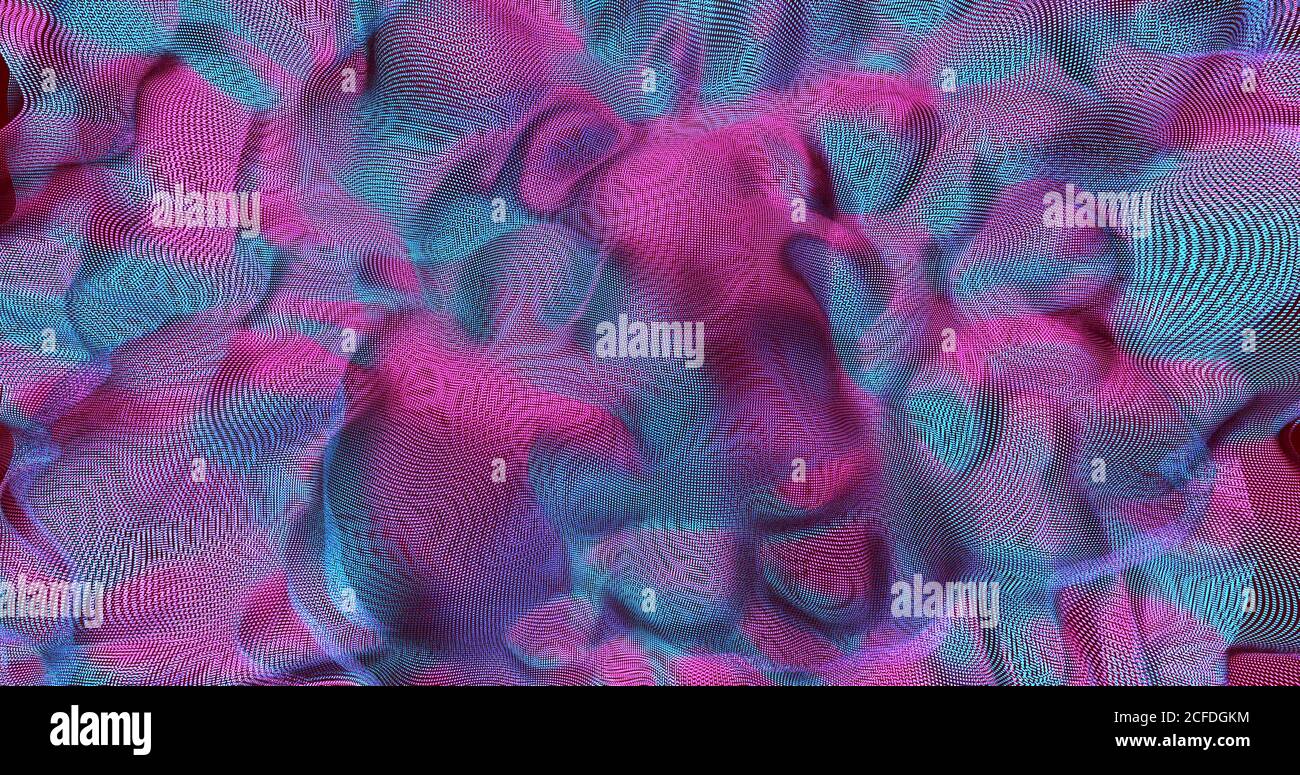 Neon background with fluorescent liquid colors. Ultraviolet abstract ...