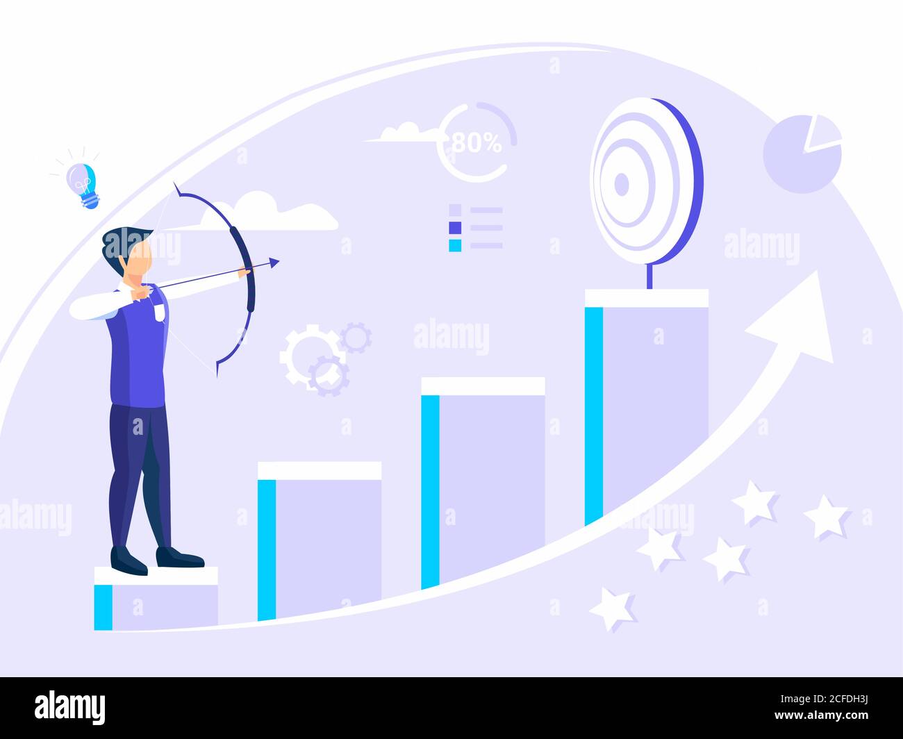 Target Choice. Achievement and Grow Goal Measurement Run Concept for ...