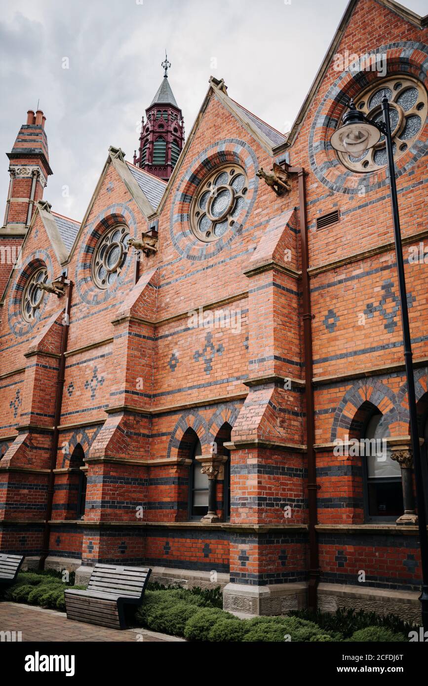 Lanyon building at Queen's University, Belfast, Northern Ireland Stock ...