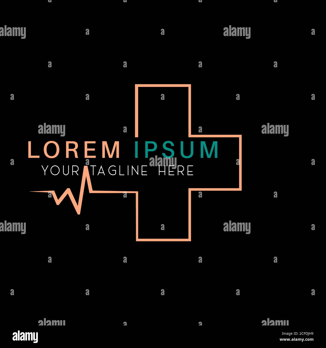 Cardiology doctor logo illustration vector design medical and health ...