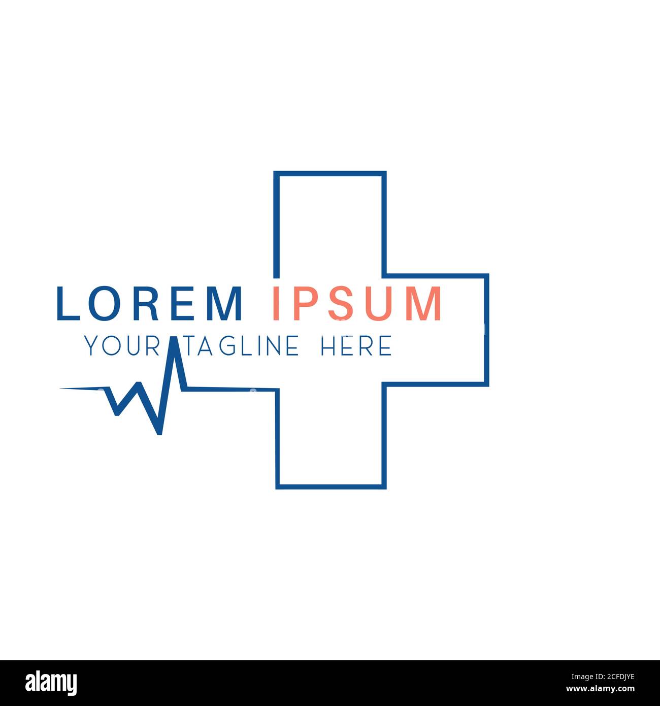 Doctor plus illustration vector design for medical and health caare ...