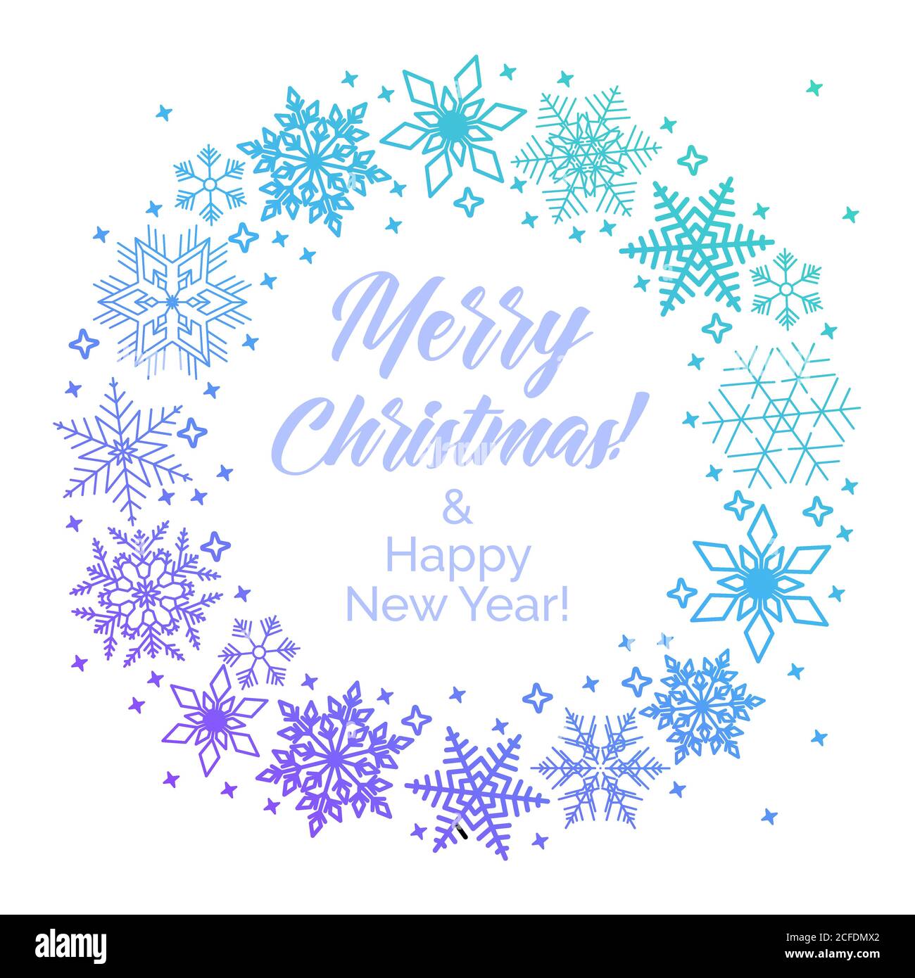 Text merry christmas Stock Vector Images - Alamy