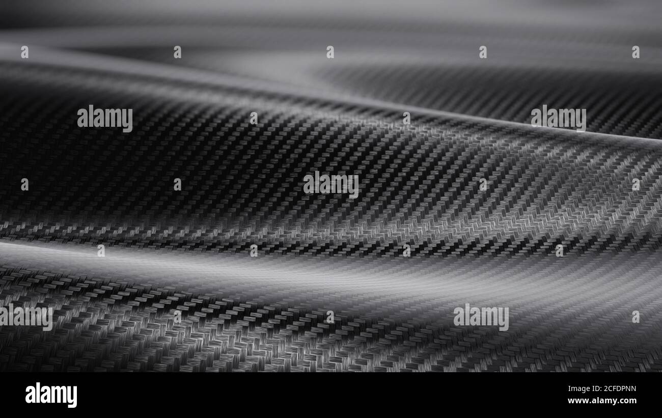 Carbon wave future texture pattern background. 3D rendering Stock Photo ...