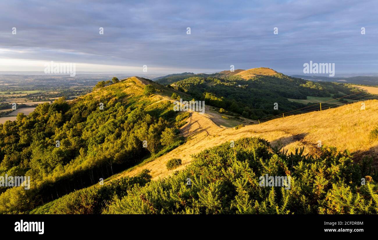 A view toward the Iron Age fort of British Camp Stock Photo - Alamy