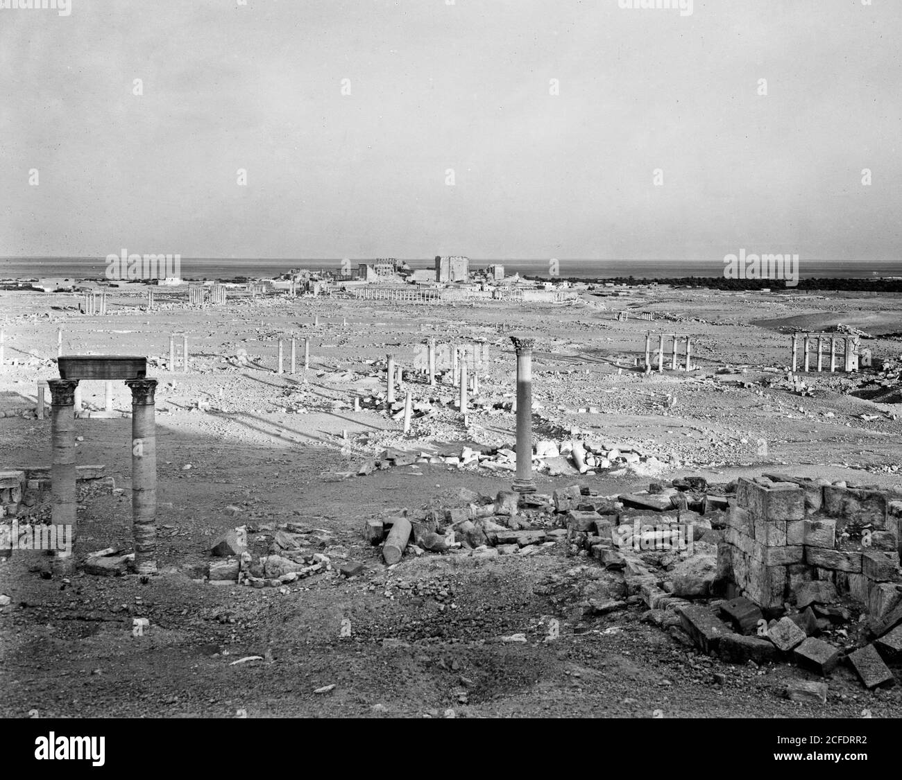 Original Caption: Palmyra - Location: Syria--Tadmur ca. 1898-1946 Stock ...