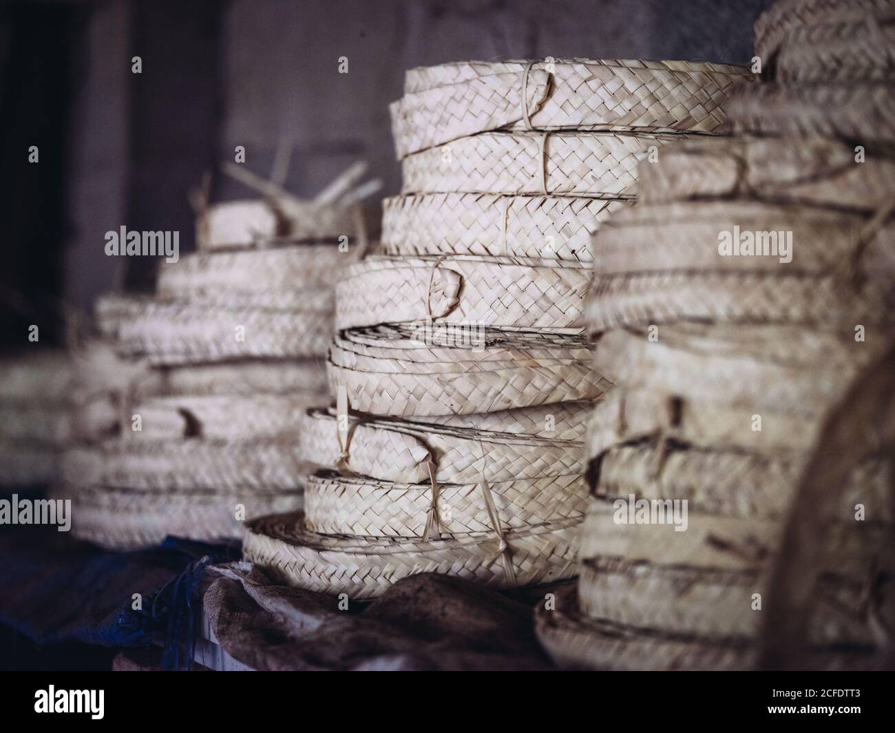 Woven Palm Leaves High Resolution Stock Photography and Images - Alamy