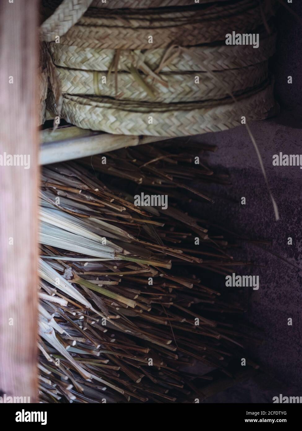 Woven Palm Leaves High Resolution Stock Photography and Images - Alamy