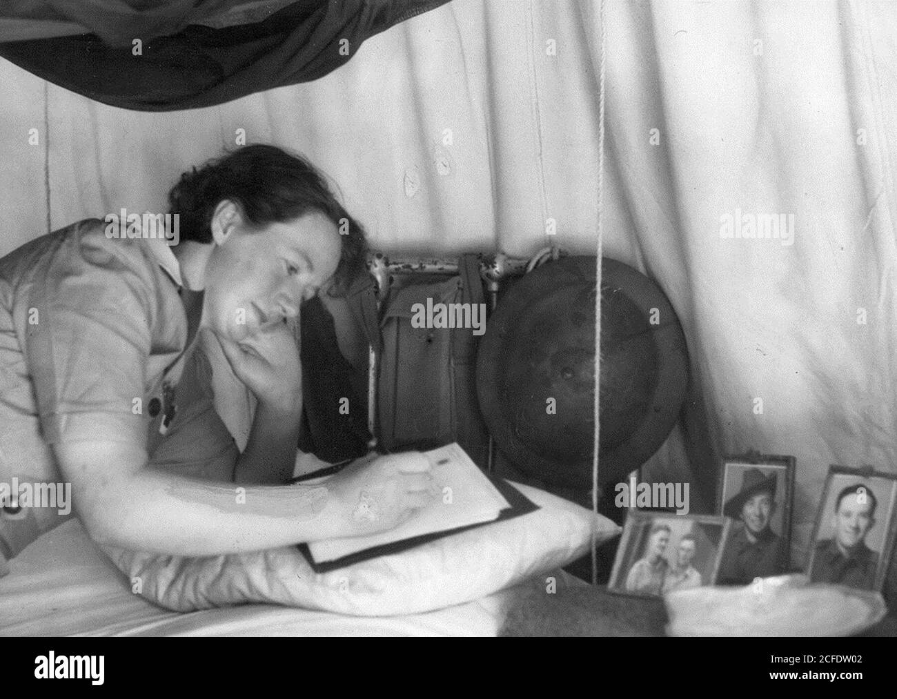 A.A.M.W.S. AT A NORTH-WESTERN OPERATIONAL AREA HOSPITAL Stock Photo - Alamy