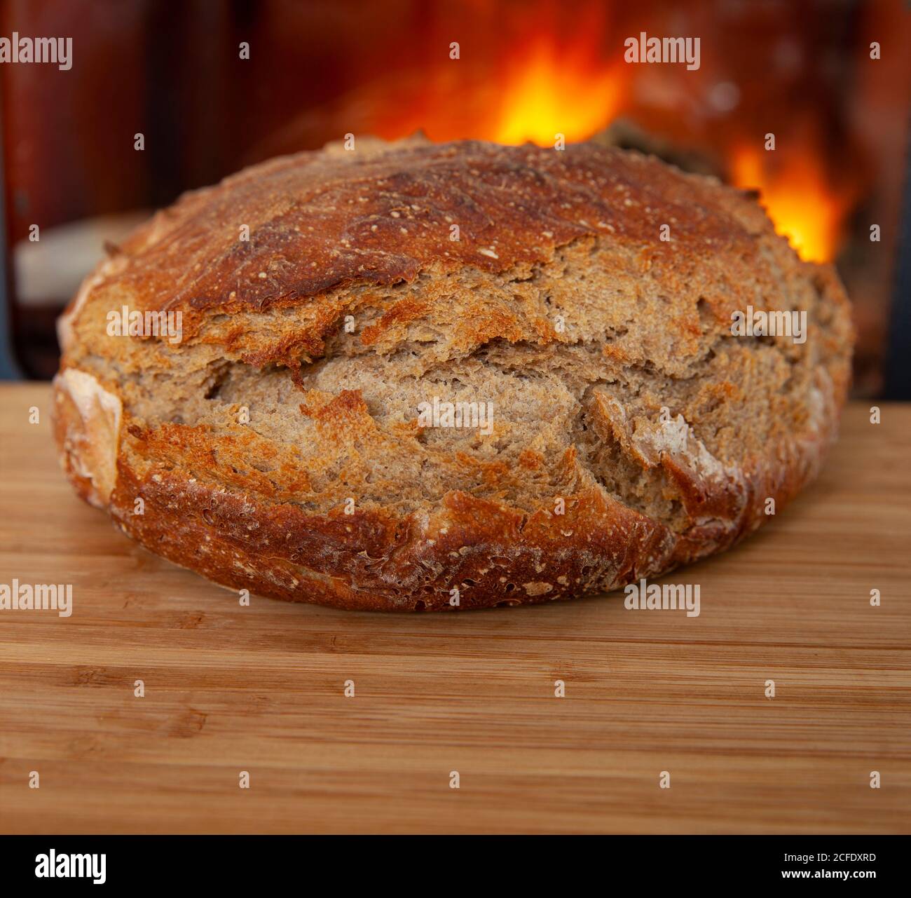 Wooden wood fired stove hi-res stock photography and images - Alamy