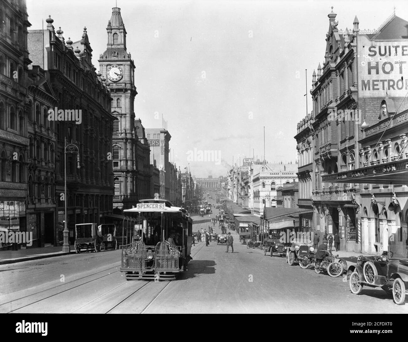 Bourke street east hi-res stock photography and images - Alamy