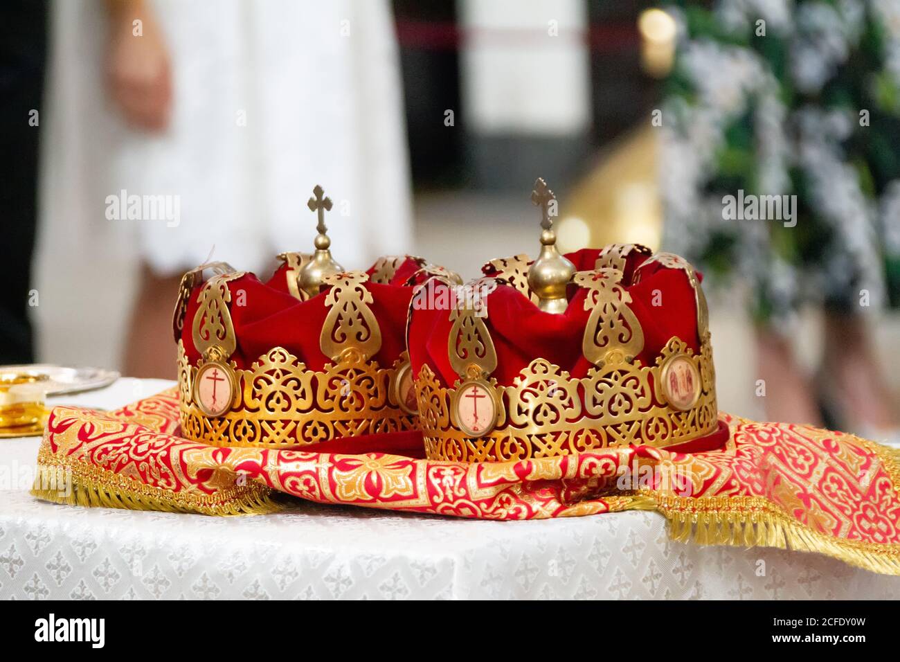 Eastern orthodox baptism hi-res stock photography and images - Alamy