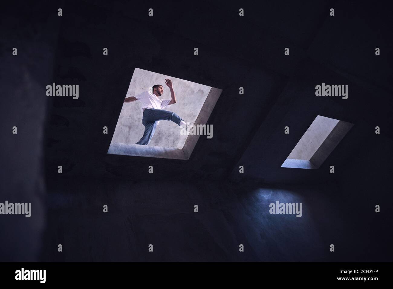 Roof Jumping High Resolution Stock Photography and Images - Alamy