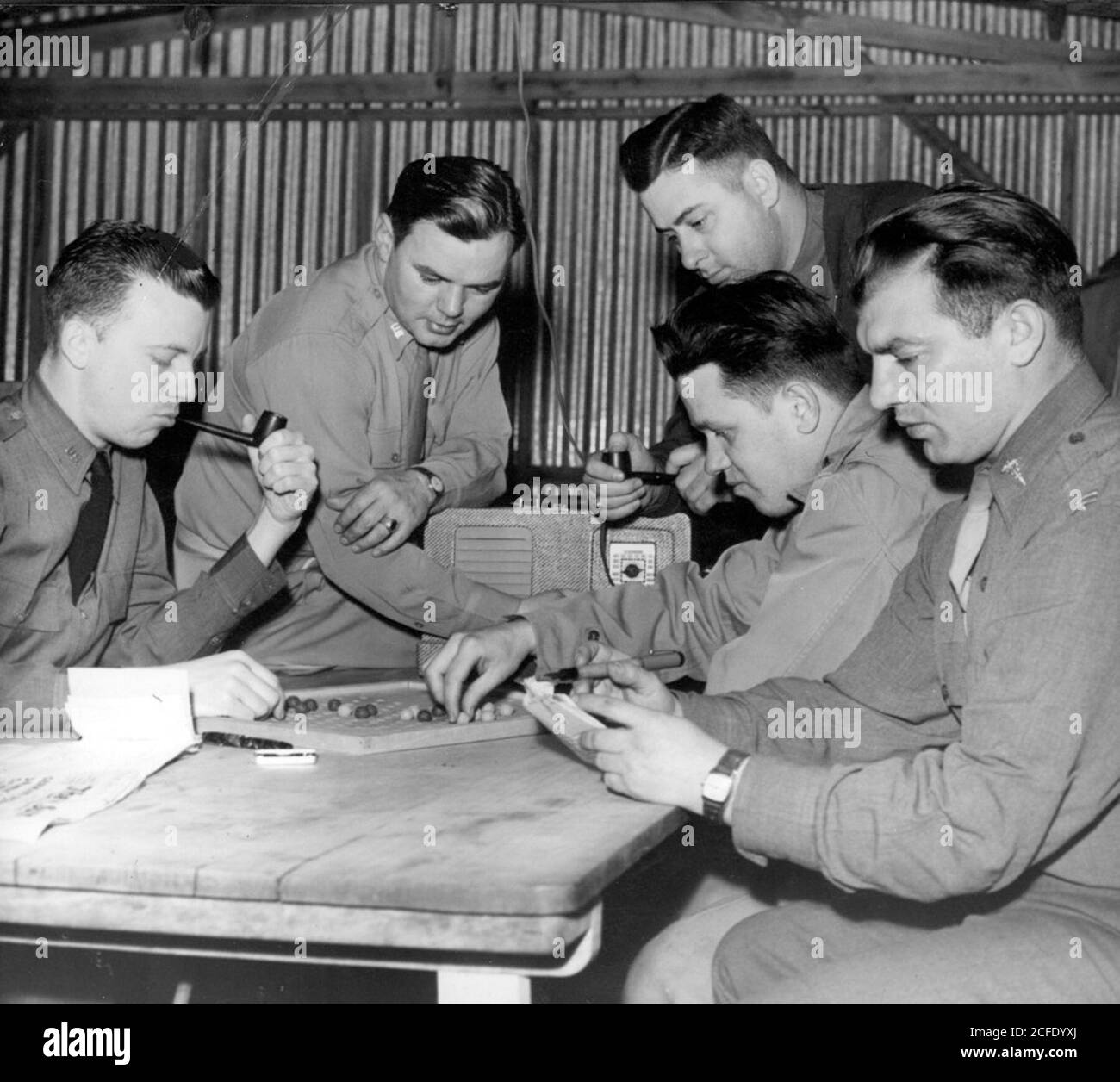 American officers mess hi-res stock photography and images - Alamy