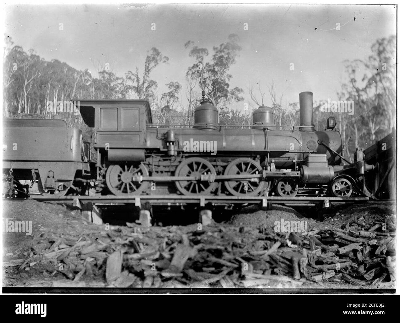 Historic railway engine Cut Out Stock Images & Pictures - Alamy