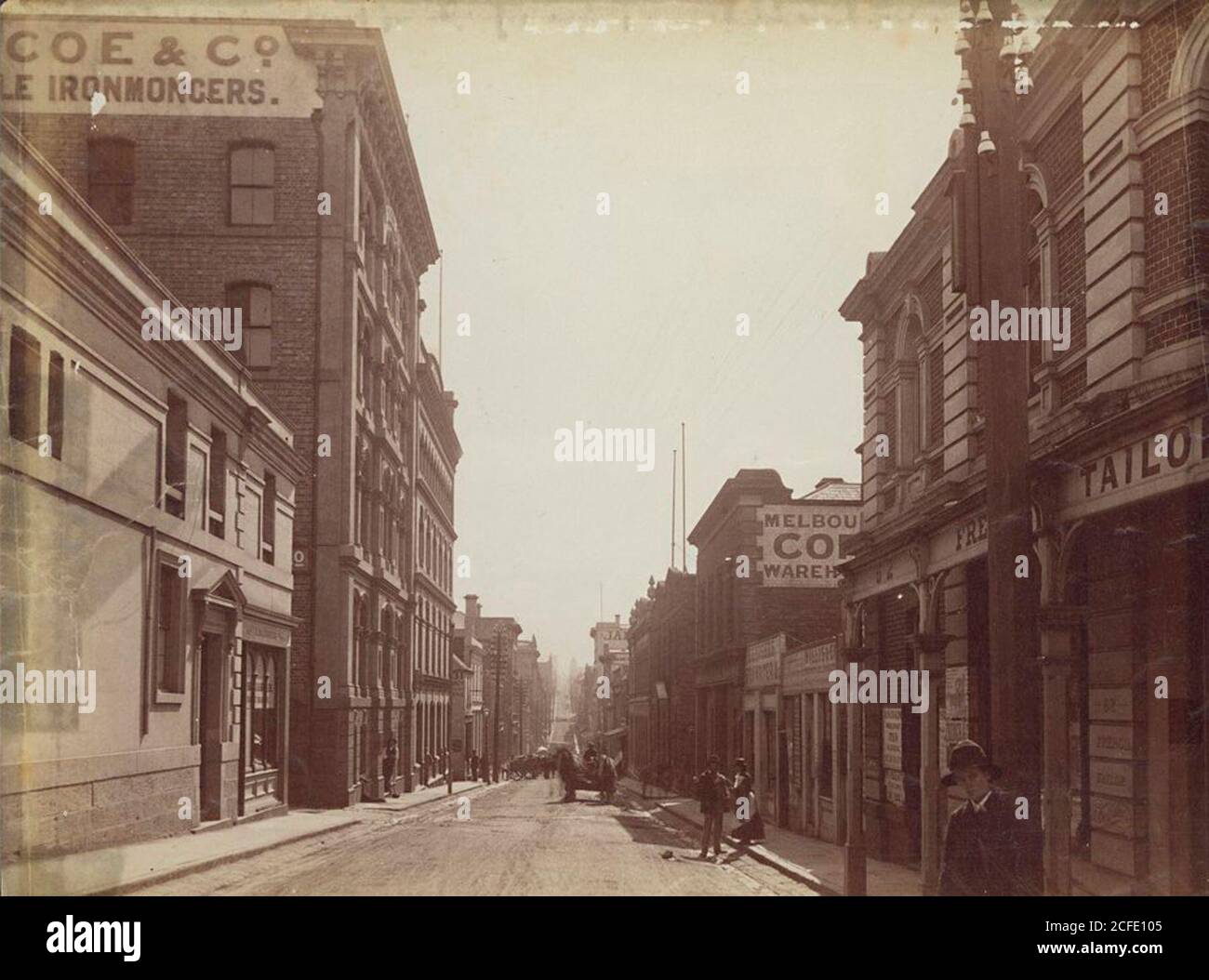 Little collins street melbourne hi-res stock photography and images - Alamy