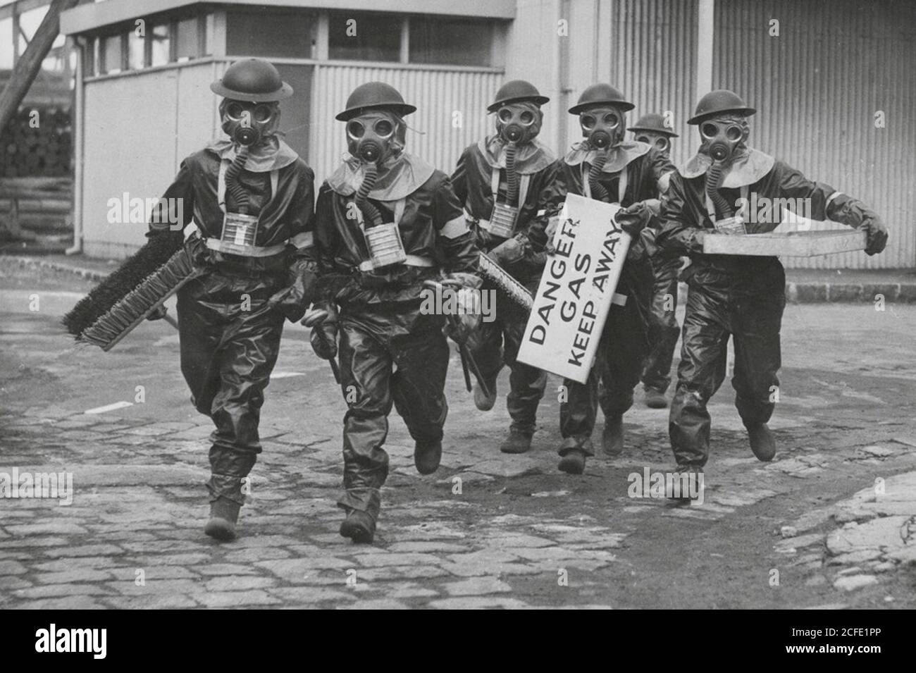 Air Raid Squad High Resolution Stock Photography and Images - Alamy