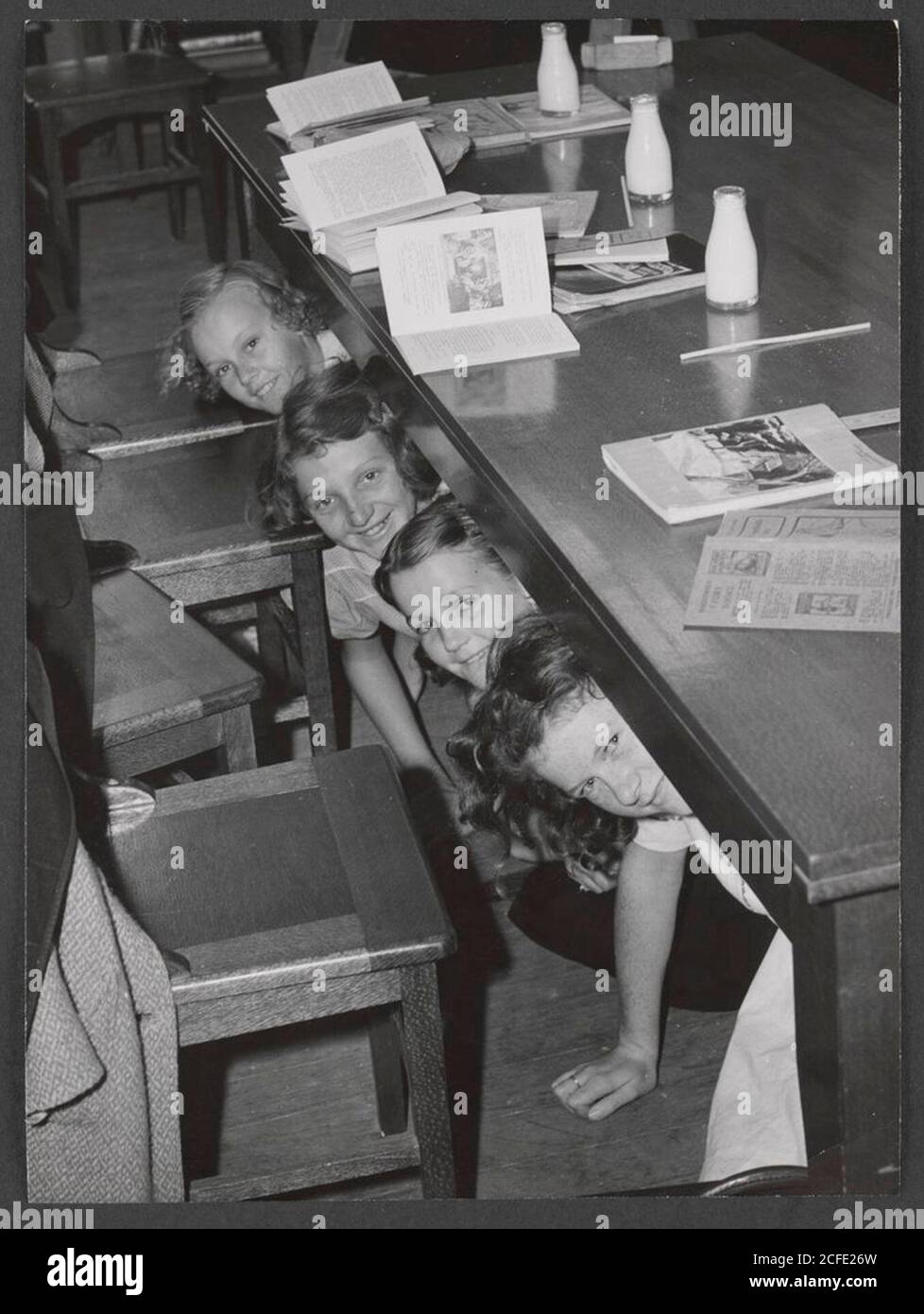 Historical Image Of Primary School High Resolution Stock Photography ...