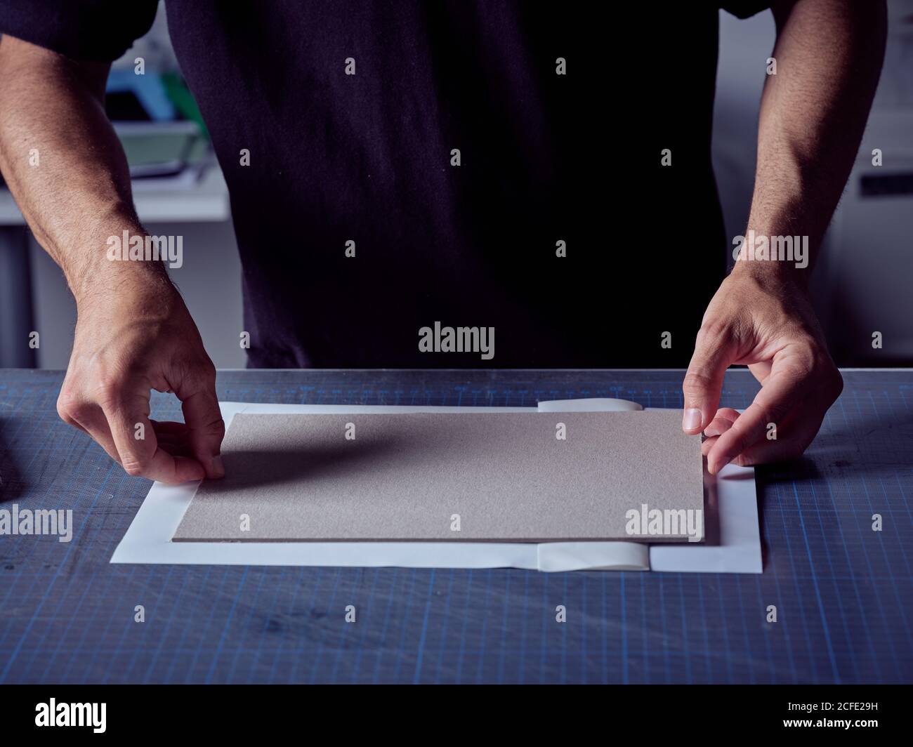 Folding process hi-res stock photography and images - Alamy