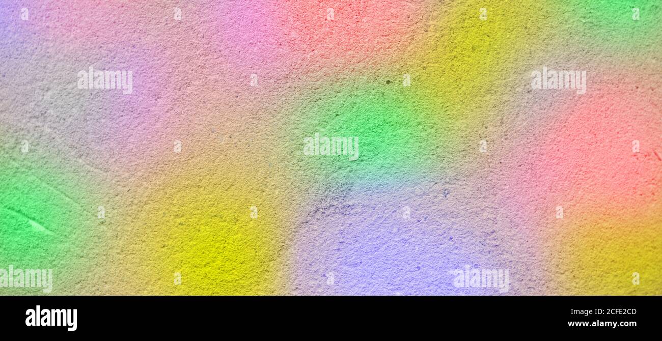 Multi-colored concrete texture with potholes and scratches closeup ...