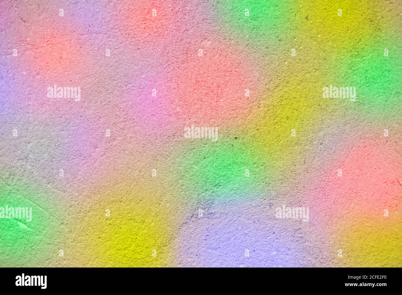 Multi-colored concrete texture with potholes and scratches closeup ...