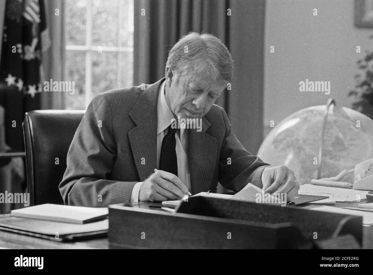 Jimmy carter oval office 1979 hi-res stock photography and images - Alamy