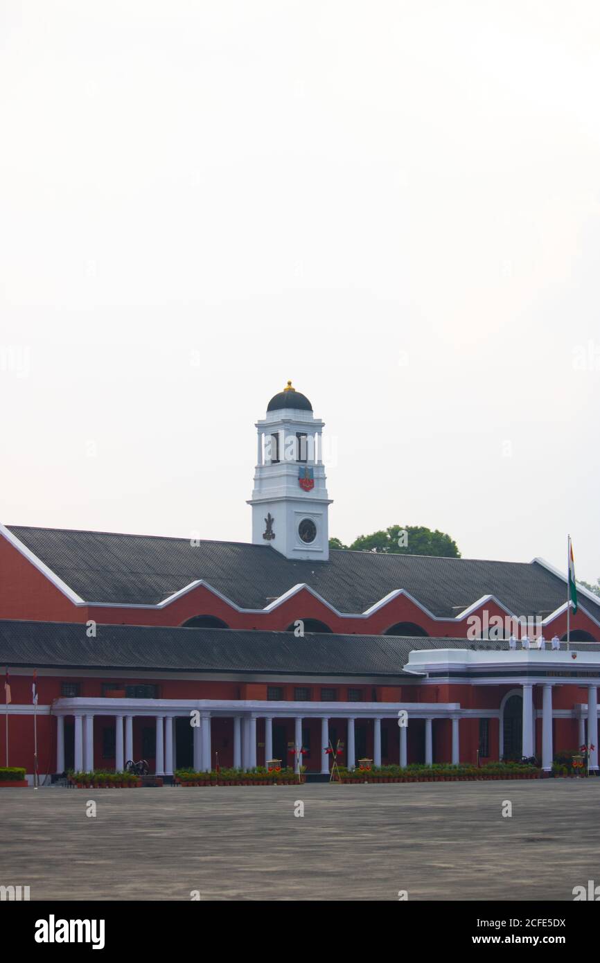 Indian Military Academy's famous Chatwood building (made in 1932 Stock ...