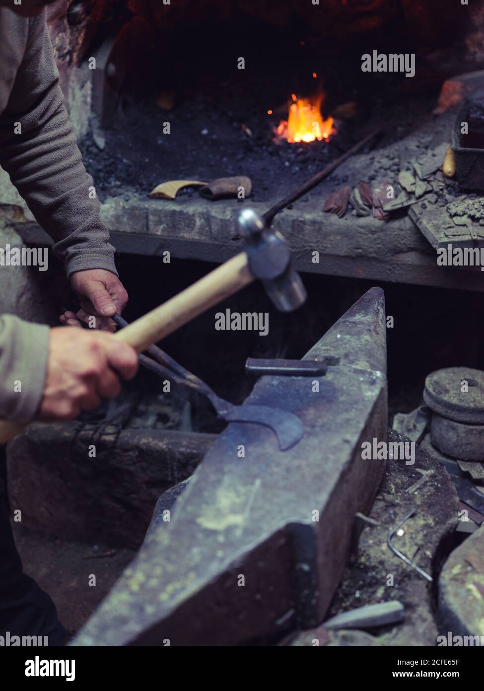 Forging Hammer High Resolution Stock Photography and Images - Alamy