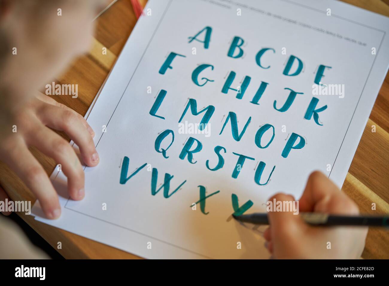 English Alphabet High Resolution Stock Photography and Images - Alamy