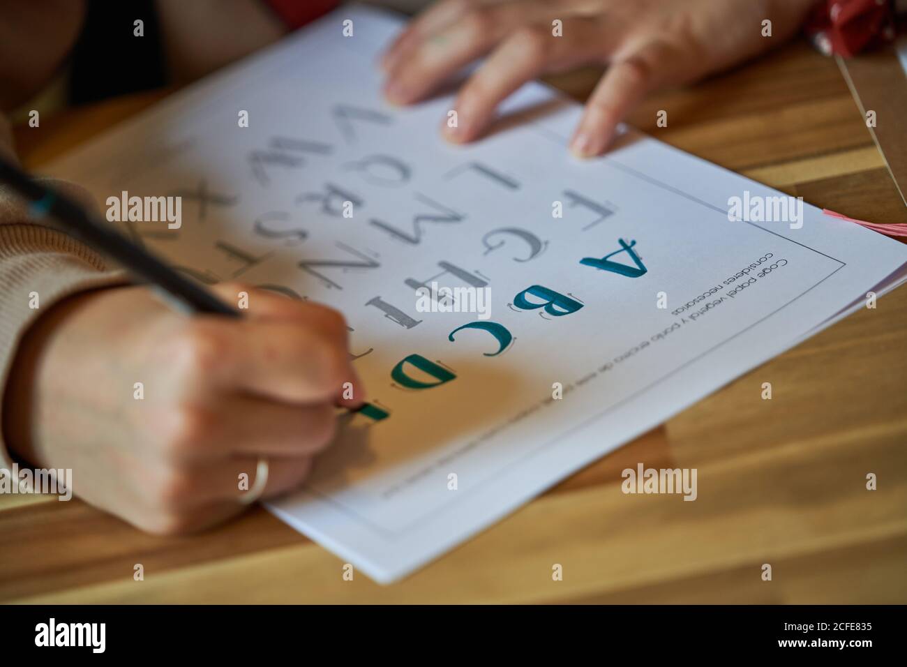English Alphabet High Resolution Stock Photography and Images - Alamy