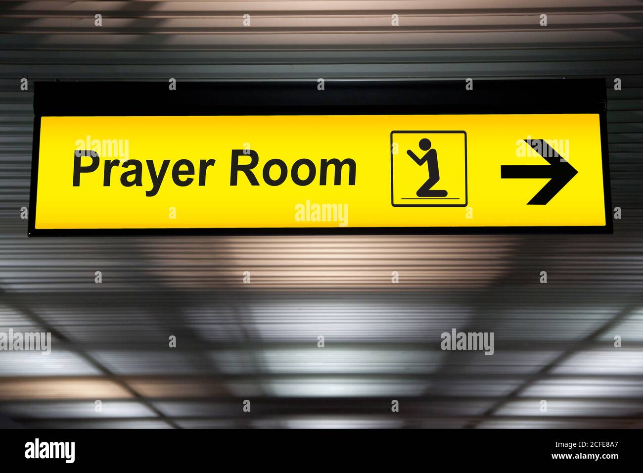 Prayer room sign hi-res stock photography and images - Alamy