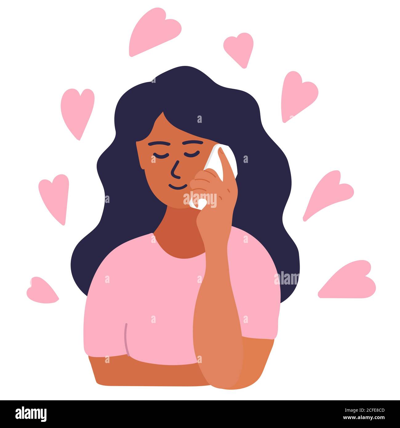 Falling in love modern Stock Vector Images - Alamy