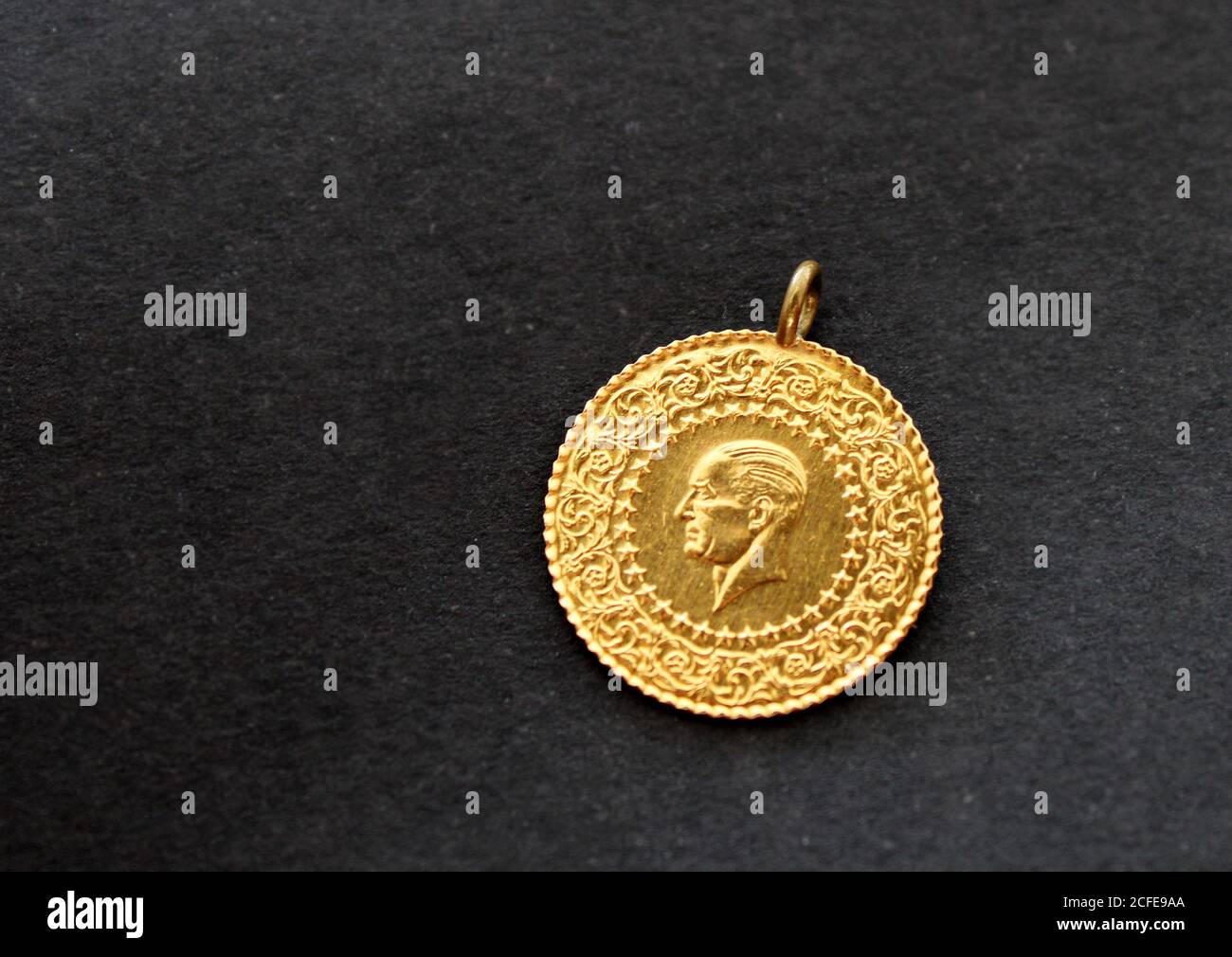 Golden lira hi-res stock photography and images - Alamy