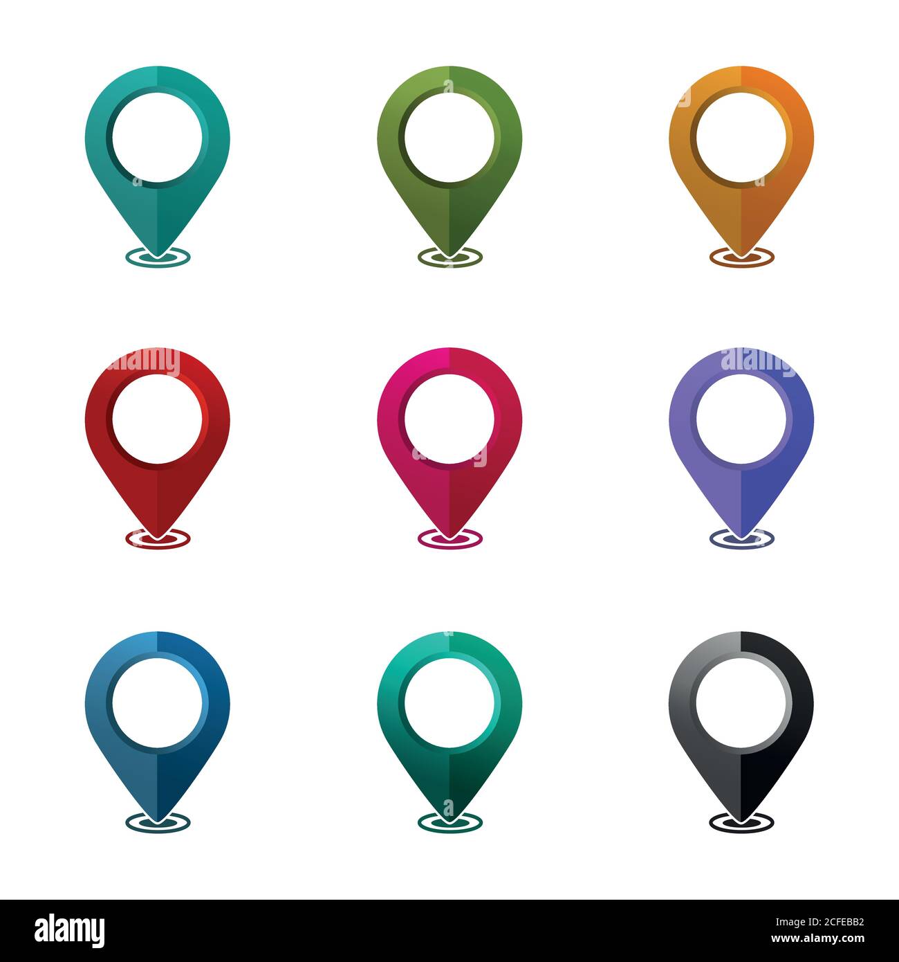 Gps vector vector vectors Stock Vector Images - Alamy