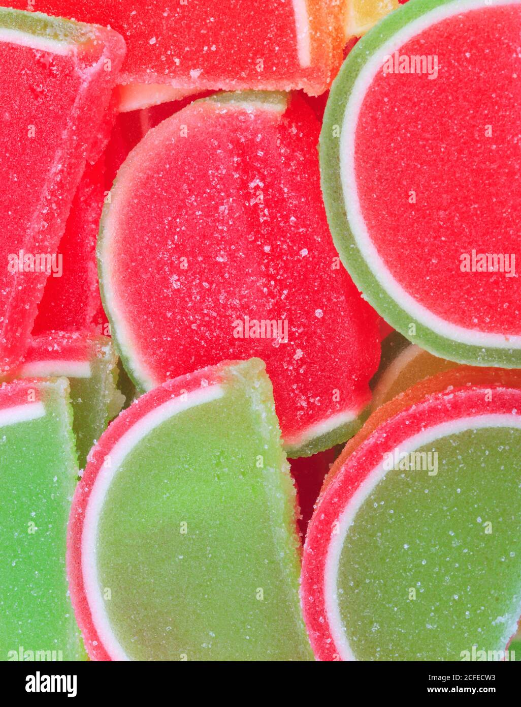 many Multicolor Fruit Jelly Stock Photo - Alamy