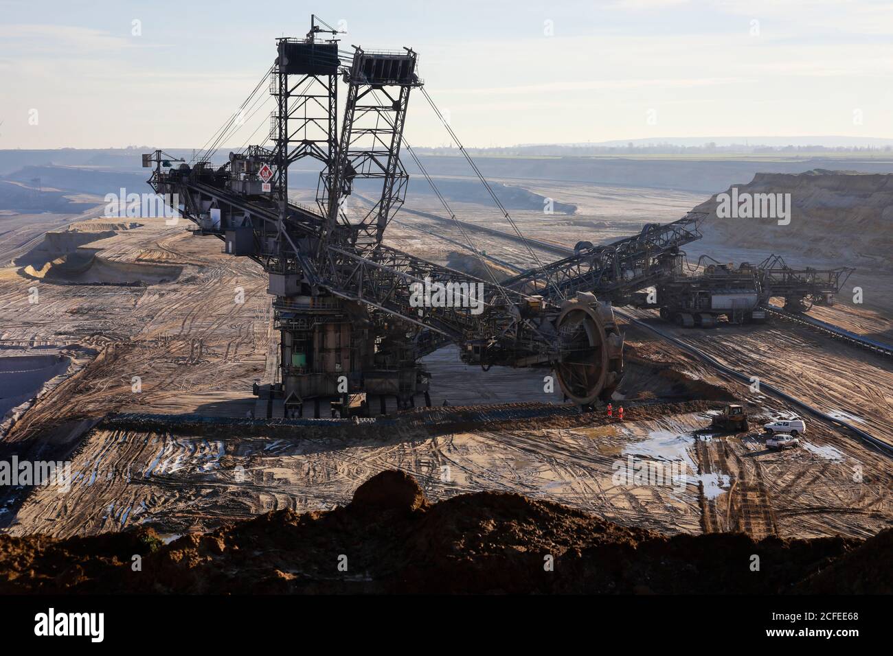 January 19, 2019, Juechen, North Rhine-Westphalia, Germany - Bucket ...