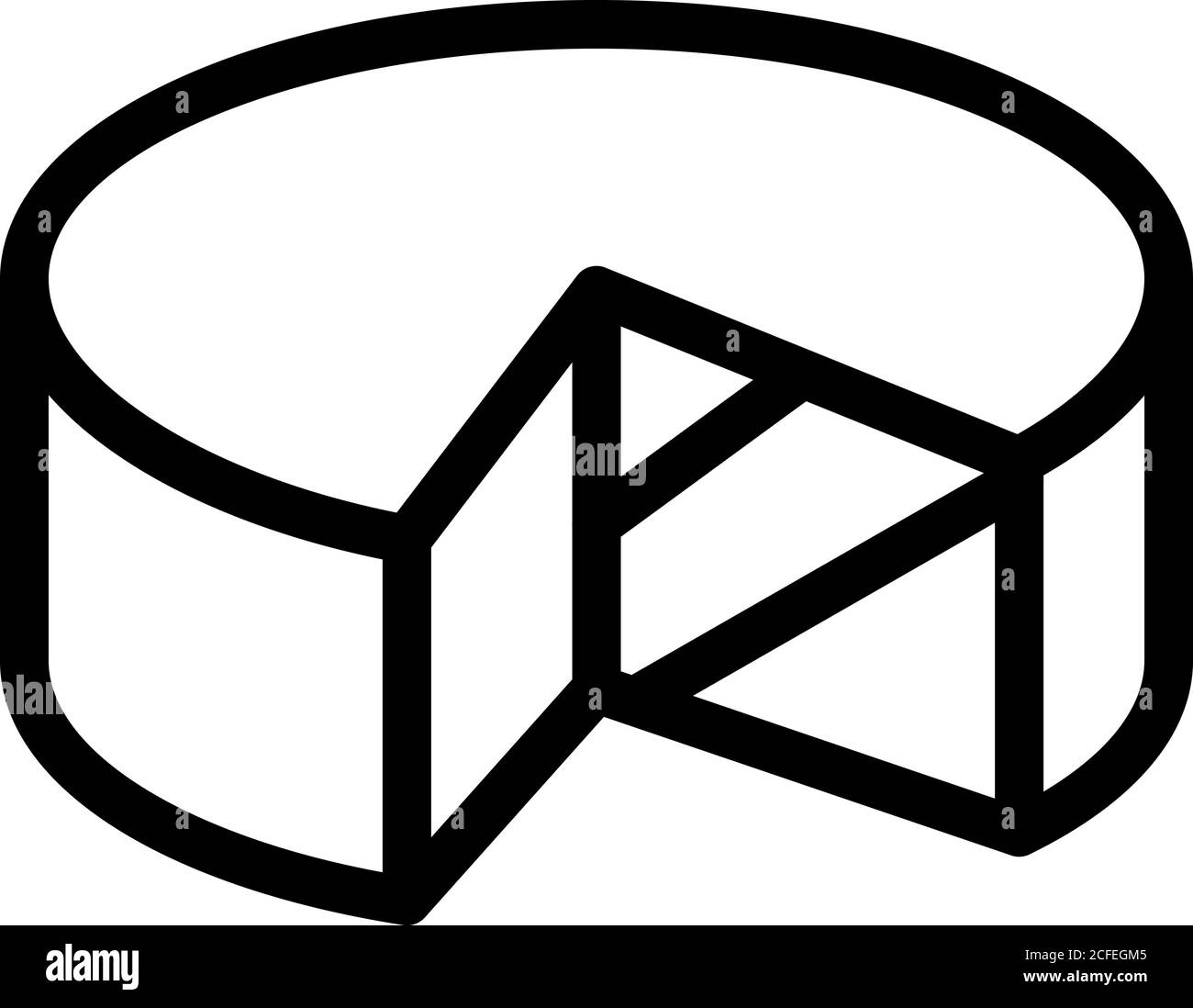 Traditional cheese icon, outline style Stock Vector Image & Art - Alamy